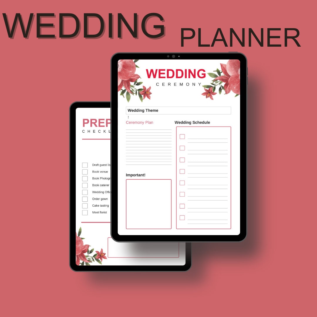 Ultimate Digital Wedding Planner:seamlessly Organize Your Big Day - Etsy