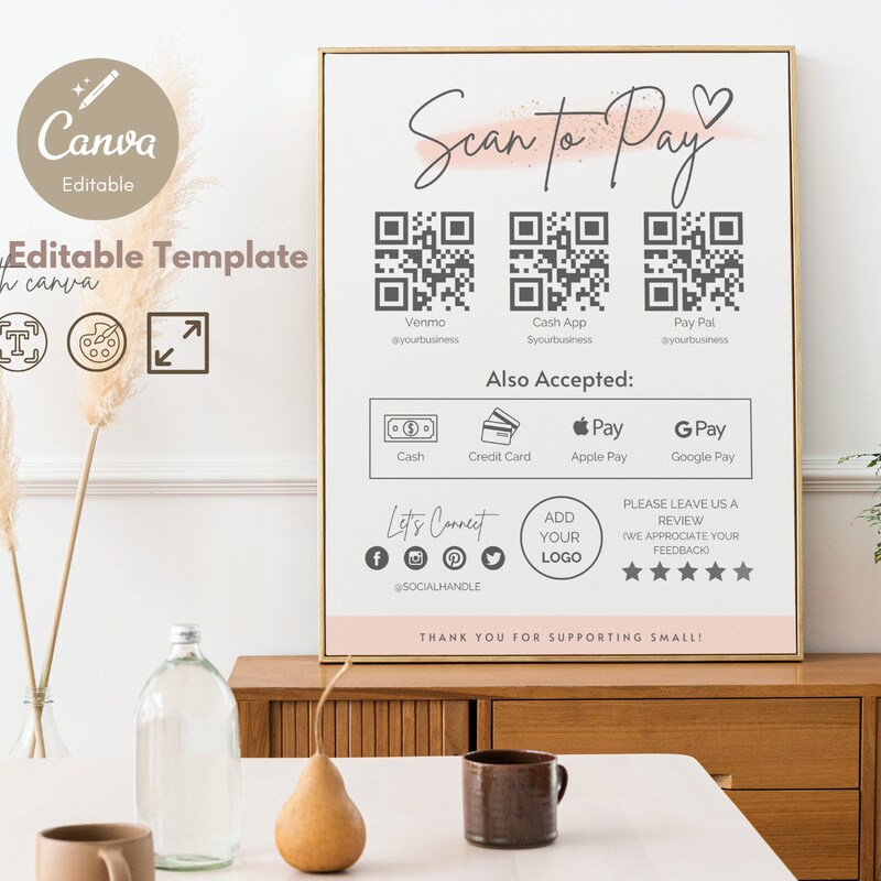 Cash App Printable - Etsy