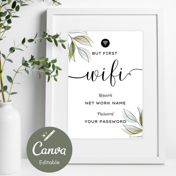 Wifi Printable - Etsy