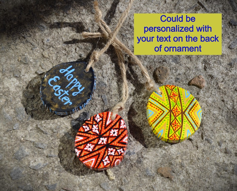 Hand Painted Ukrainian Pysanky Ornaments: Made in Ukraine - Etsy