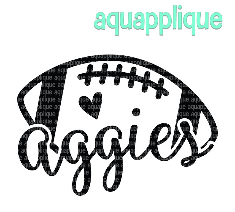 SALE Aggies Football svg Files For Cricut Silhouette dxf | Etsy
