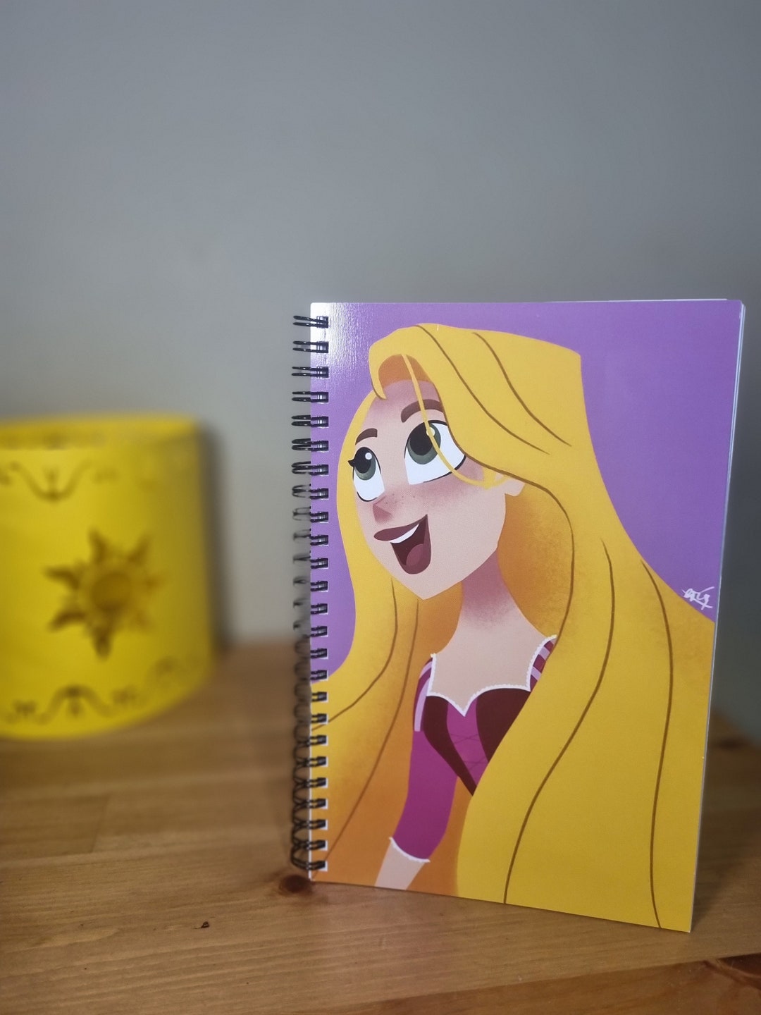 Rapunzel Tangled Disney Notebook - Etsy