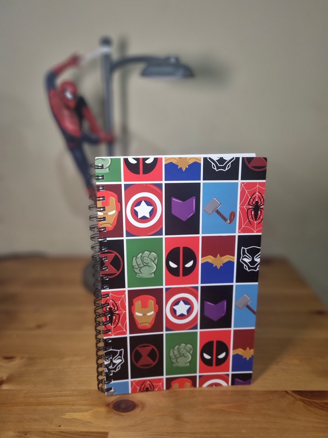 Marvel MCU Notebook - Etsy