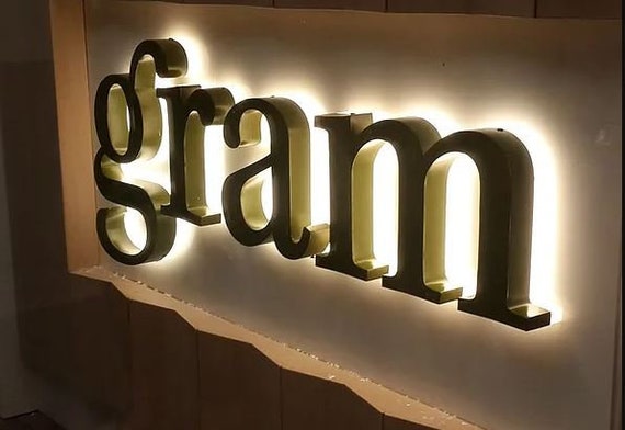 Illuminated Channel Letters 3D LED Reverse Lit Channel Letter Signs