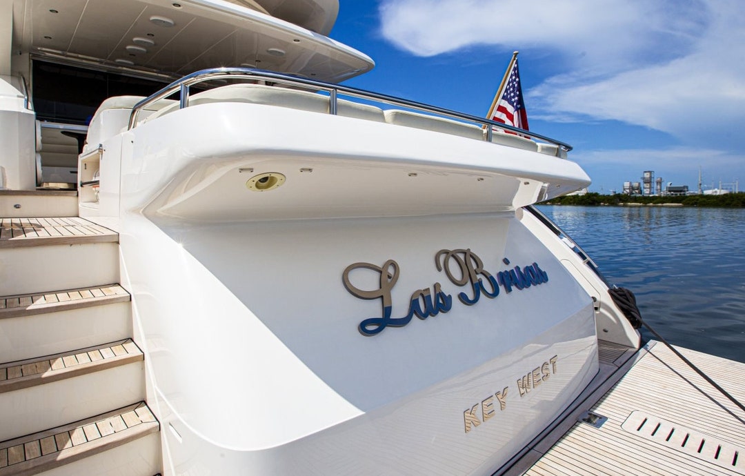 Yatch Metal Sign, Custom Boat Sign, Illuminated Sign, Custom ...