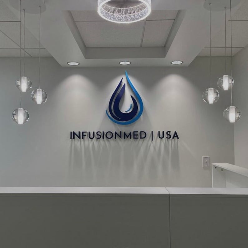 Company Custom Sign Office Sign for Wall Spa Signs Custom - Etsy