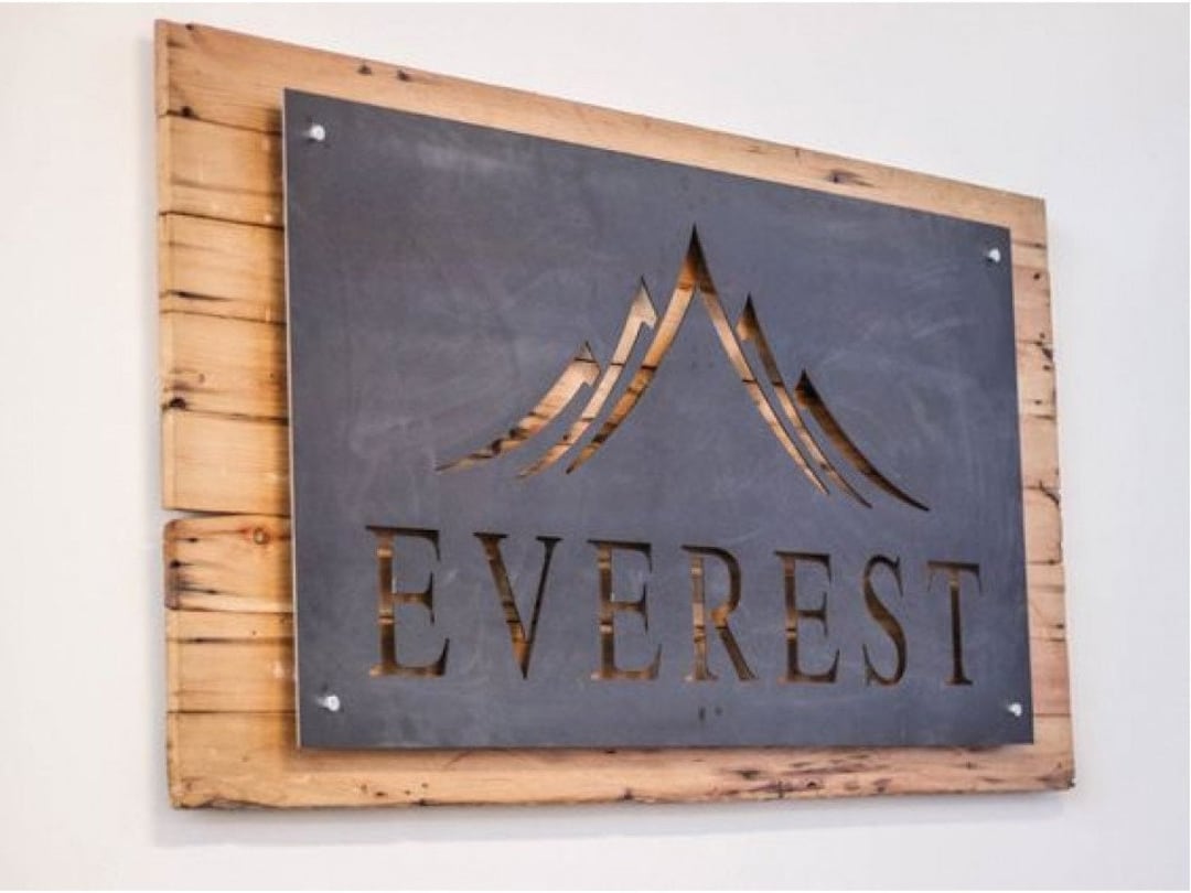 Corten Steel, Custom Made Laser Cut House Signs, Custom Laser Cut ...