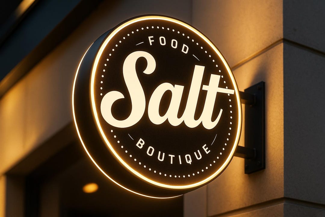 Double-sided Blade Light Box Sign: Custom Logo, Outdoor Business ...