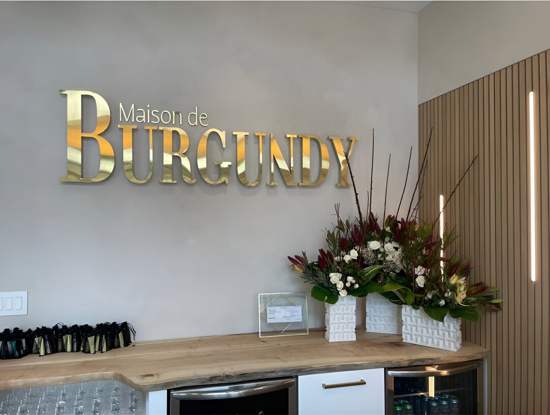 Metal Signage Custom Logo Stainless Steel Laser Cut Signboard Custom ...