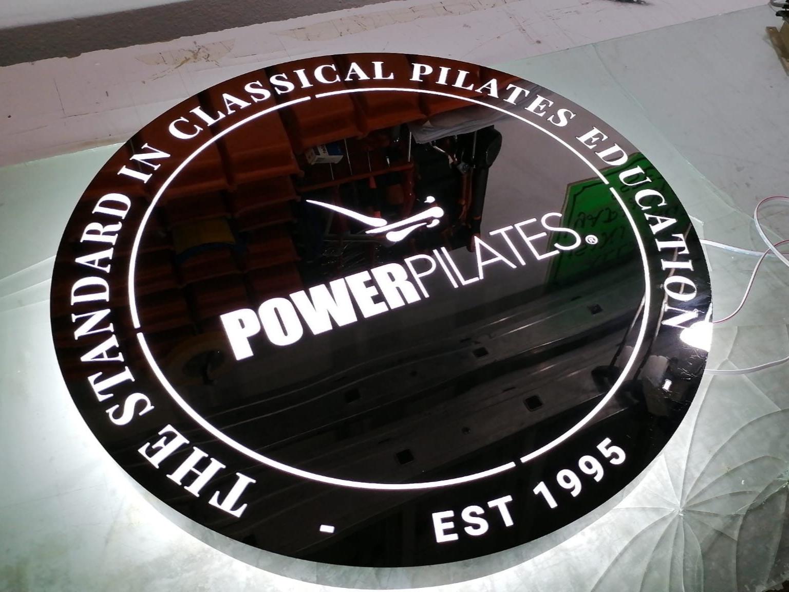 Custom Round Metal Signs, Backlit Round Metal Signs, Backlit Sign - Etsy
