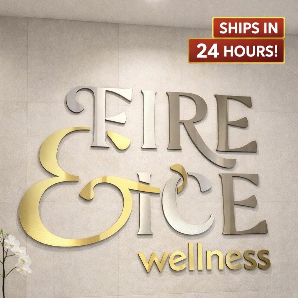 Custom Acrylic Logo Sign | Laser Cut Acrylic Sign | Business Wall Logo ...