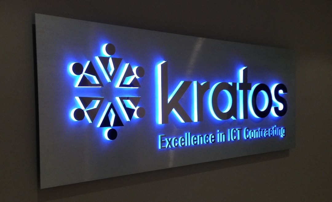 Signage for Wall Business , Custom Illuminated Sign, Logo Backlit ...