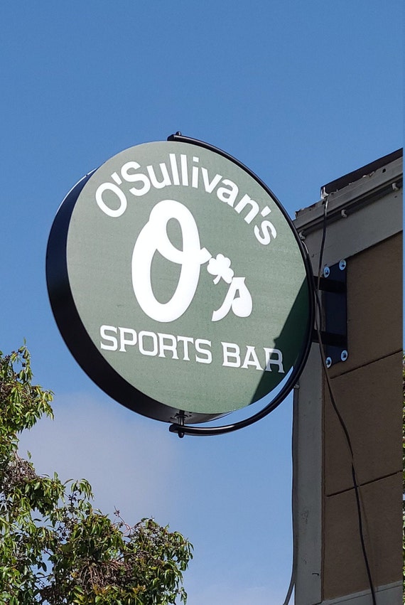 360 Rotating Sign Outdoor Sign Light Box Business Sign - Etsy