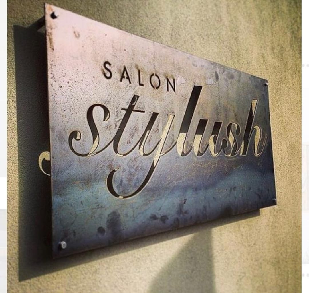 Metal Wall Gift, Custom Business Logo or Artwork | Custom Metal Sign ...