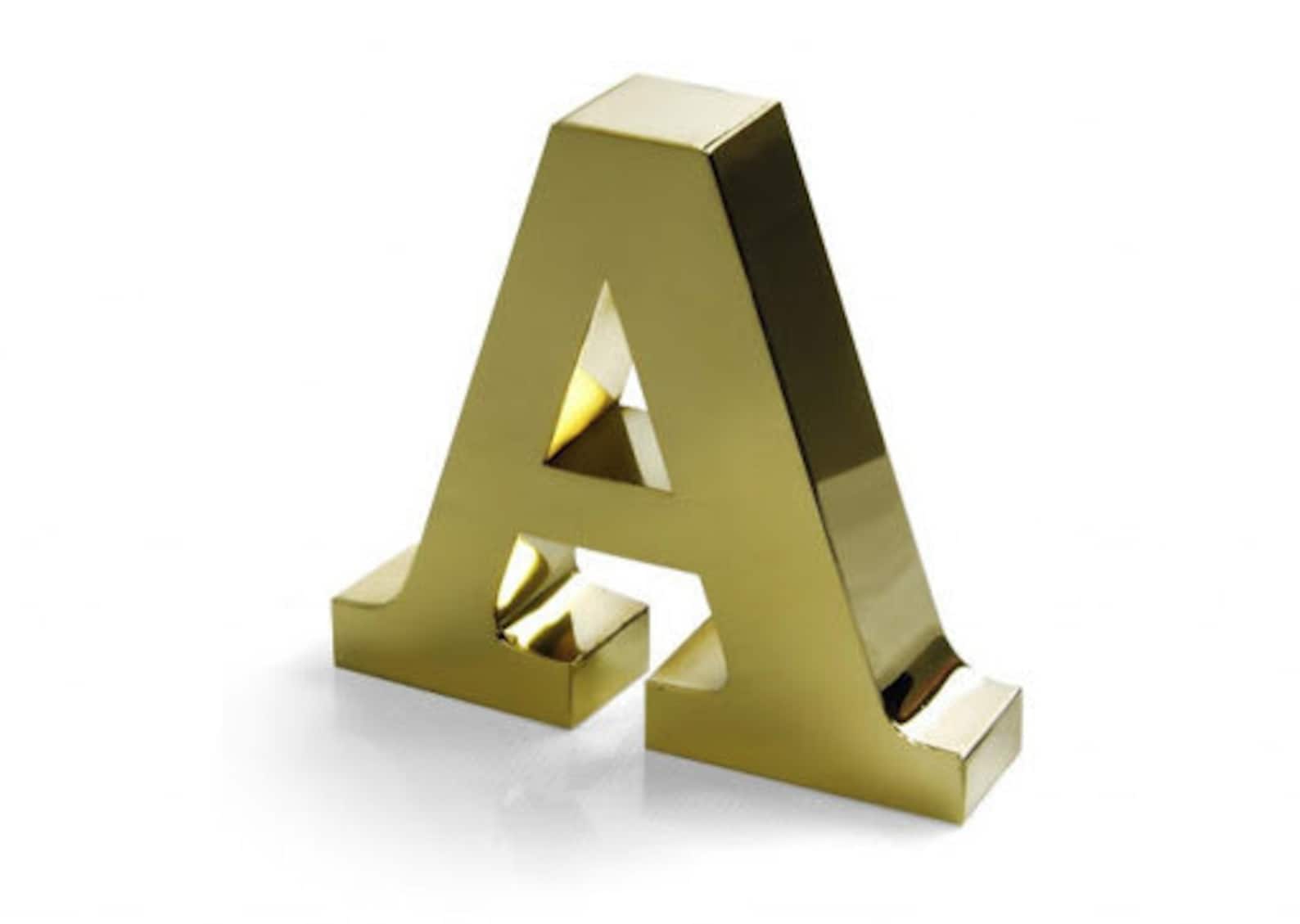 Custom 3d Logo Business Name Sign Metal Letters 3D Wall - Etsy