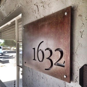 Custom Raw Metal Sign, Metal Wall Sign, Custom Business Logo, Custom ...