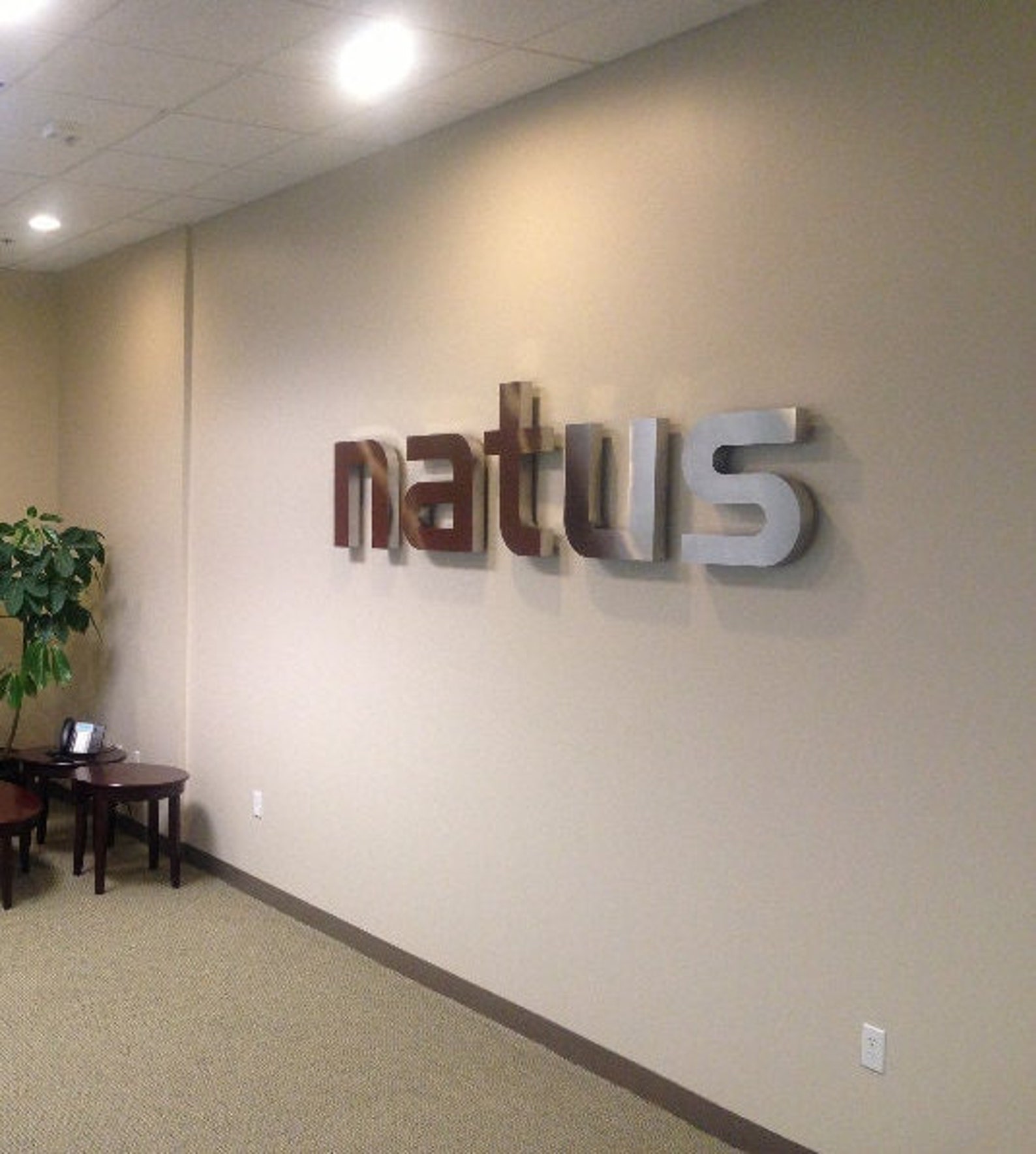 Custom 3d Logo Business Name Sign Metal Letters 3D Wall - Etsy