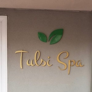 Company Custom Sign Office Sign for Wall Spa Signs Custom - Etsy