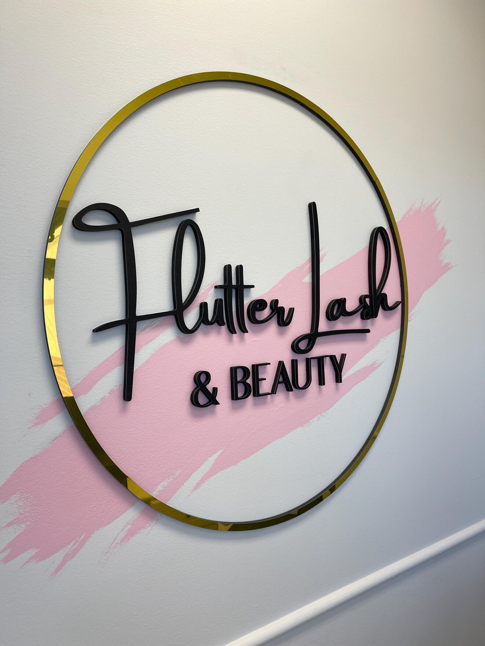 Custom 3D Business Logo Sign: Laser Cut Aluminum Office Wall Decor - Etsy