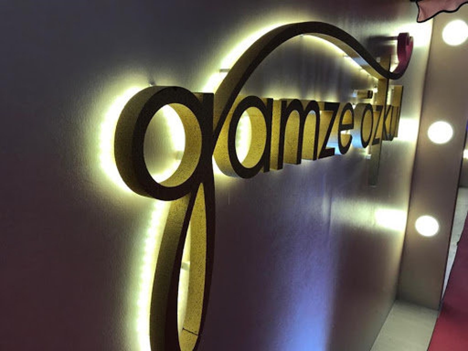 Backlit Signage Custom Led Logo Sign 3D Design Custom Logo | Etsy