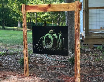 Corten rusted Steel Custom Made Laser Cut House Signs - Etsy