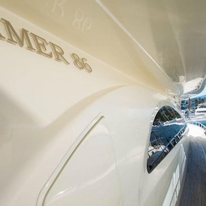 Yatch Metal Sign, Custom Boat Sign, Illuminated Sign, Custom ...