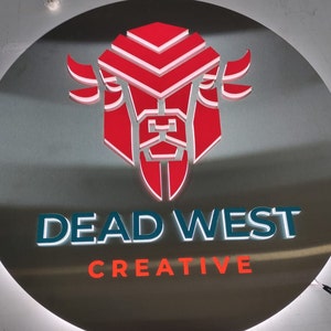 Front Lit and Back Lit Signs, Custom Design Signage, Office Sign for ...