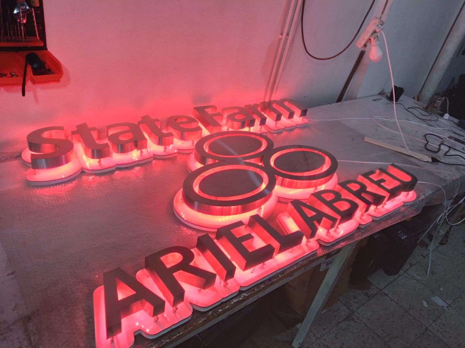 Backlit Signage Custom Led Logo Sign 3D Design Custom Logo - Etsy