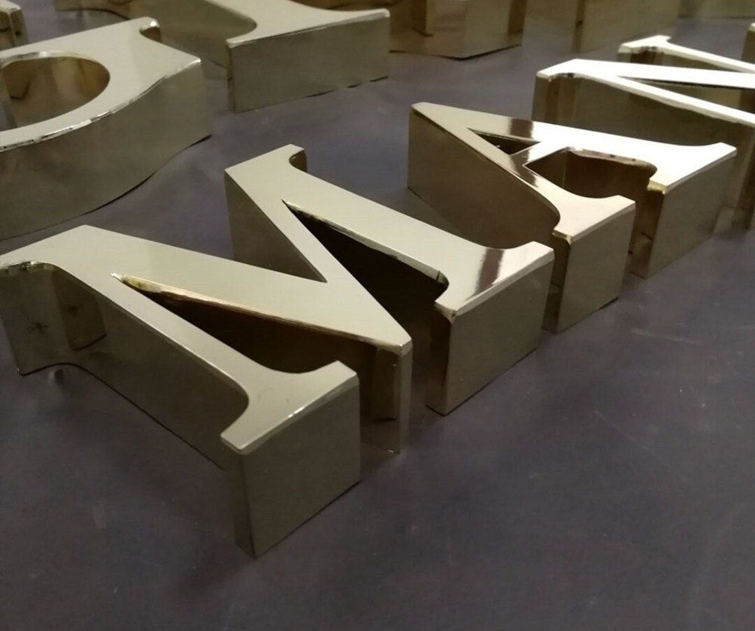 Office Sign, for Wall Metal Signs, Custom 3d Logo Business Name Sign 3D ...