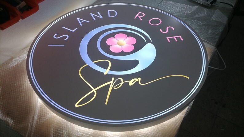 Front Lit and Back Lit Signs Custom Design Signage Office | Etsy