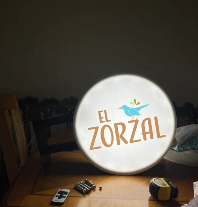 LED Blank Double Sided, Outdoor Projection, Light Box Round Advertising ...