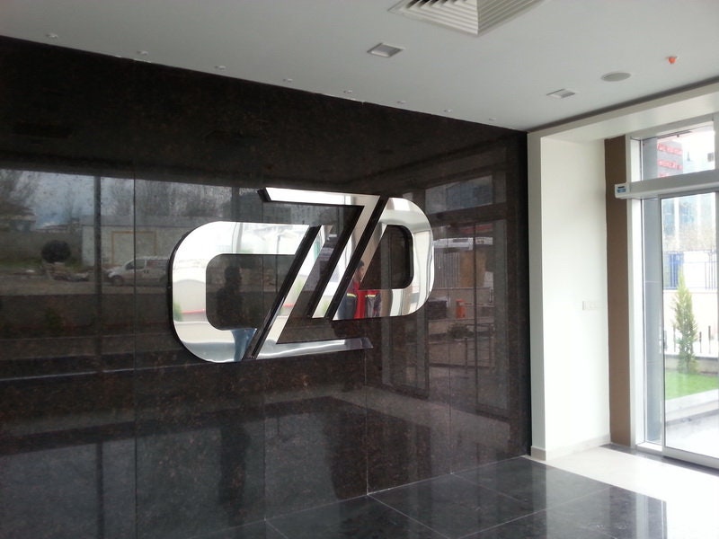 Office Sign for Wall Metal Signs Custom 3d Logo Business - Etsy