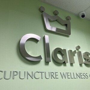 Metal Logo Sign 3D Logo Signage Clinic Wall Sign Custom | Etsy