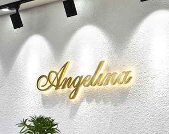 Custom Backlit Sign - Etsy