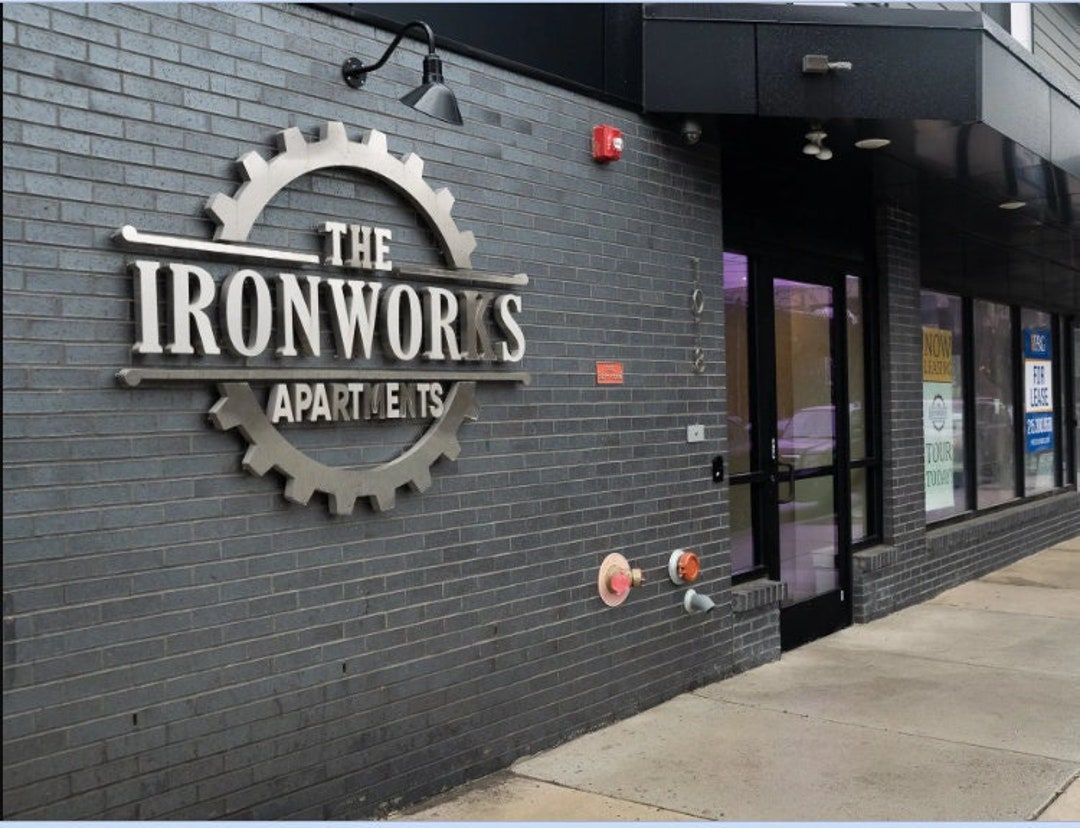 Custom 3D Sign Metal 3d Business Sign Metal Signage Outdoor - Etsy