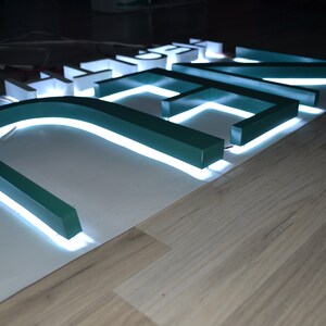 Backlit Signage, 3d Backlit Signage, 3d Led Signage, Custom Outdoor ...