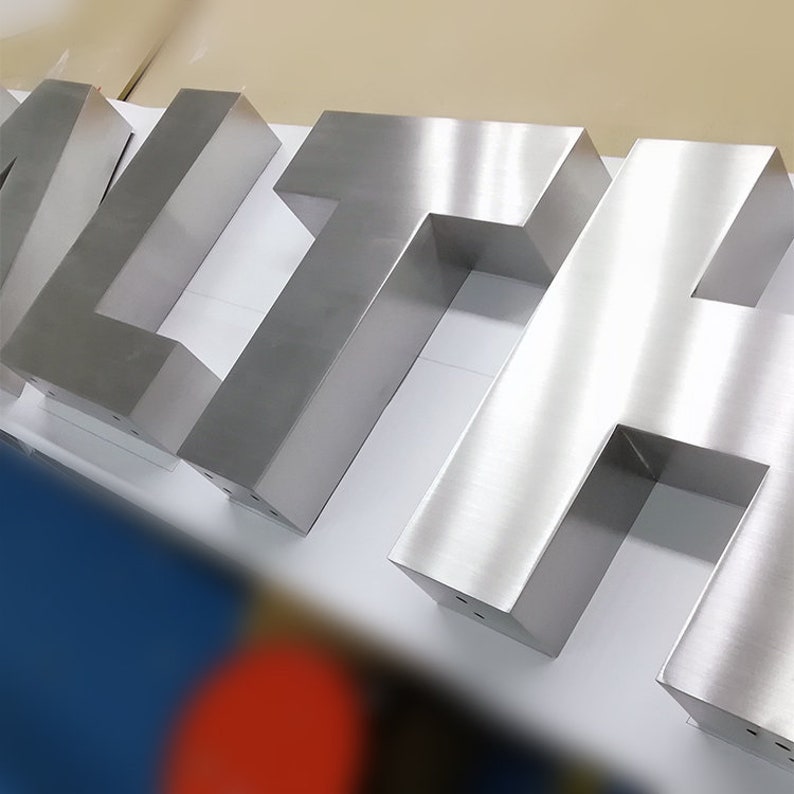 Office Sign for Wall Metal Signs Custom 3d Logo Business - Etsy