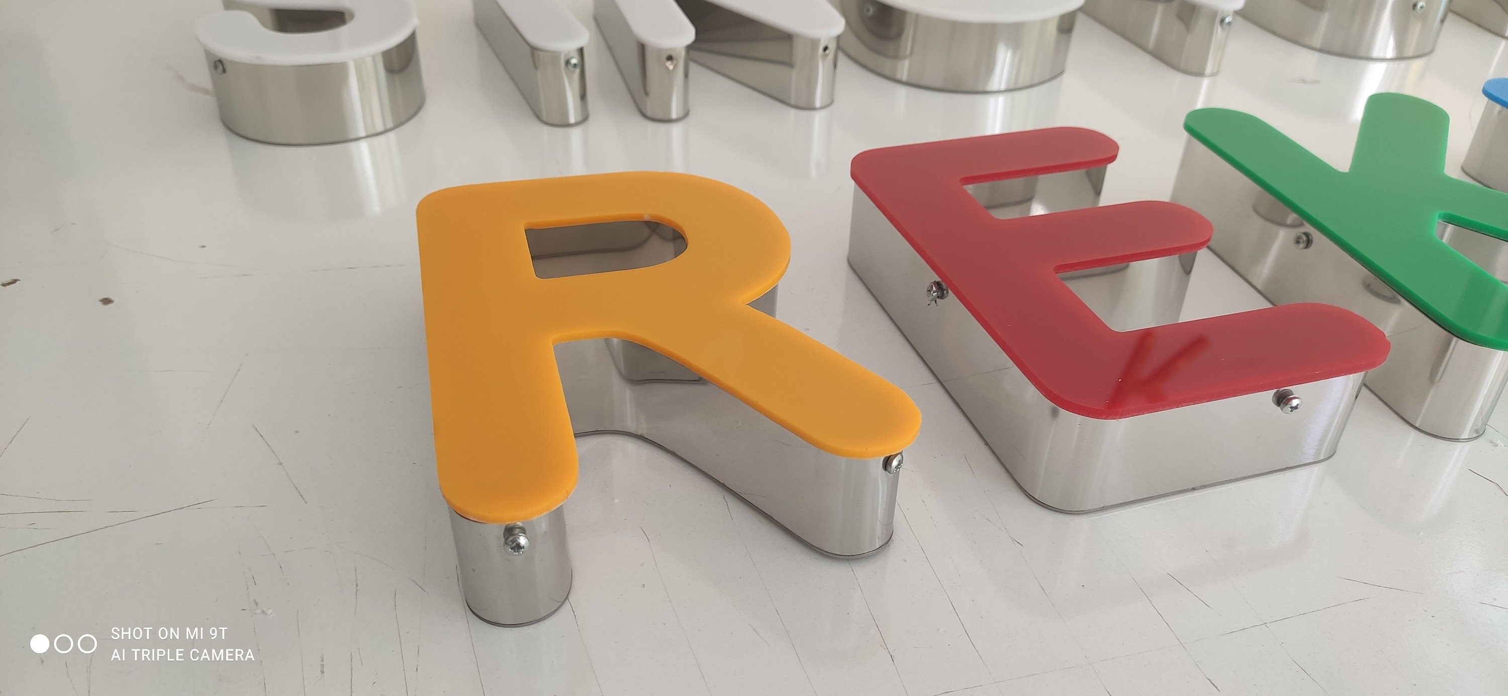 Front-lit Acrylic Sign Wall Art Decor Plexiglass Signage 3D | Etsy