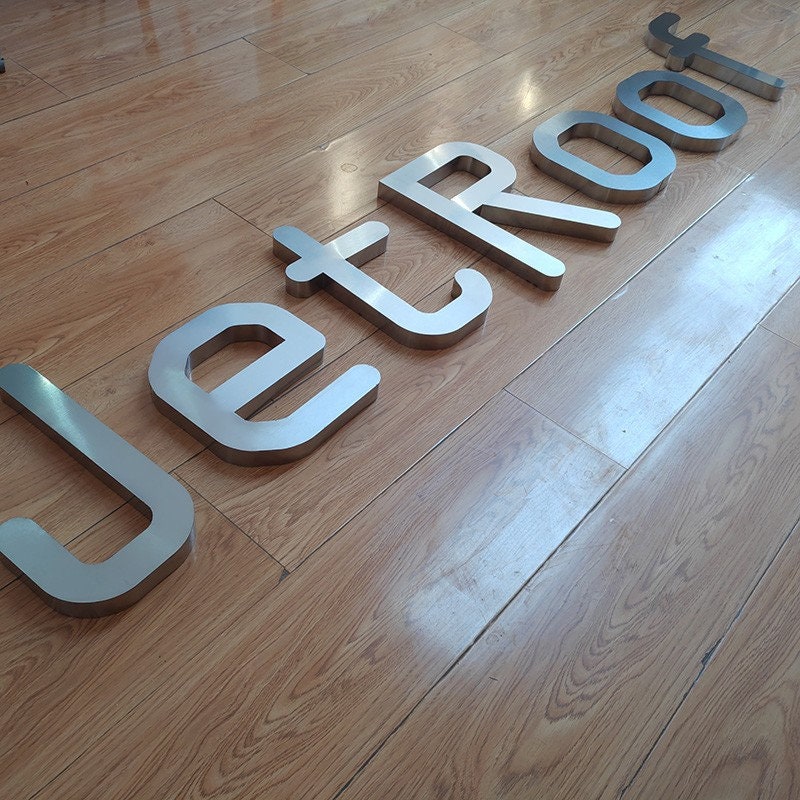 Office Sign for Wall Metal Signs Custom 3d Logo Business - Etsy