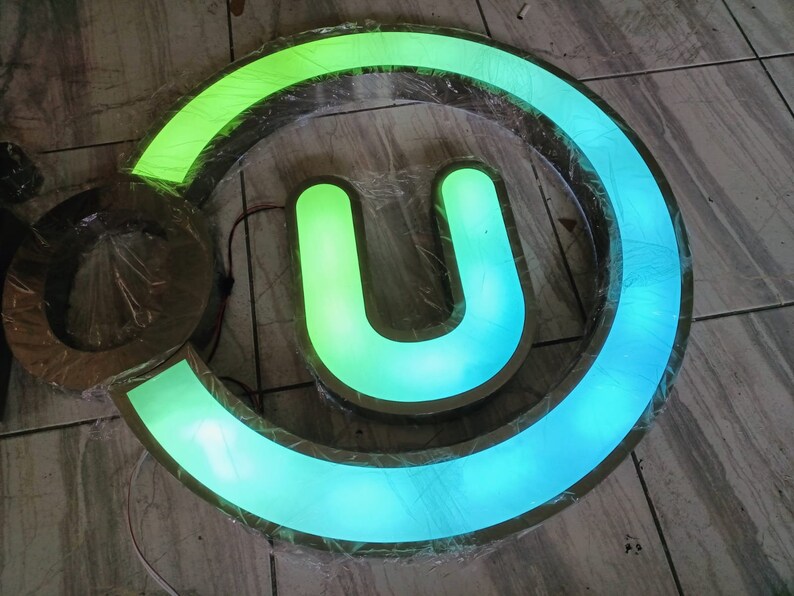 Front Lit and Back Lit Signs Custom Design Signage Office | Etsy