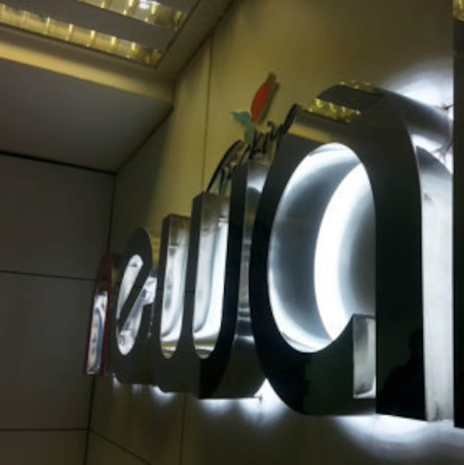 Illuminated Halo Lit Sign – Custom LED Channel Letters, Backlit Metal ...
