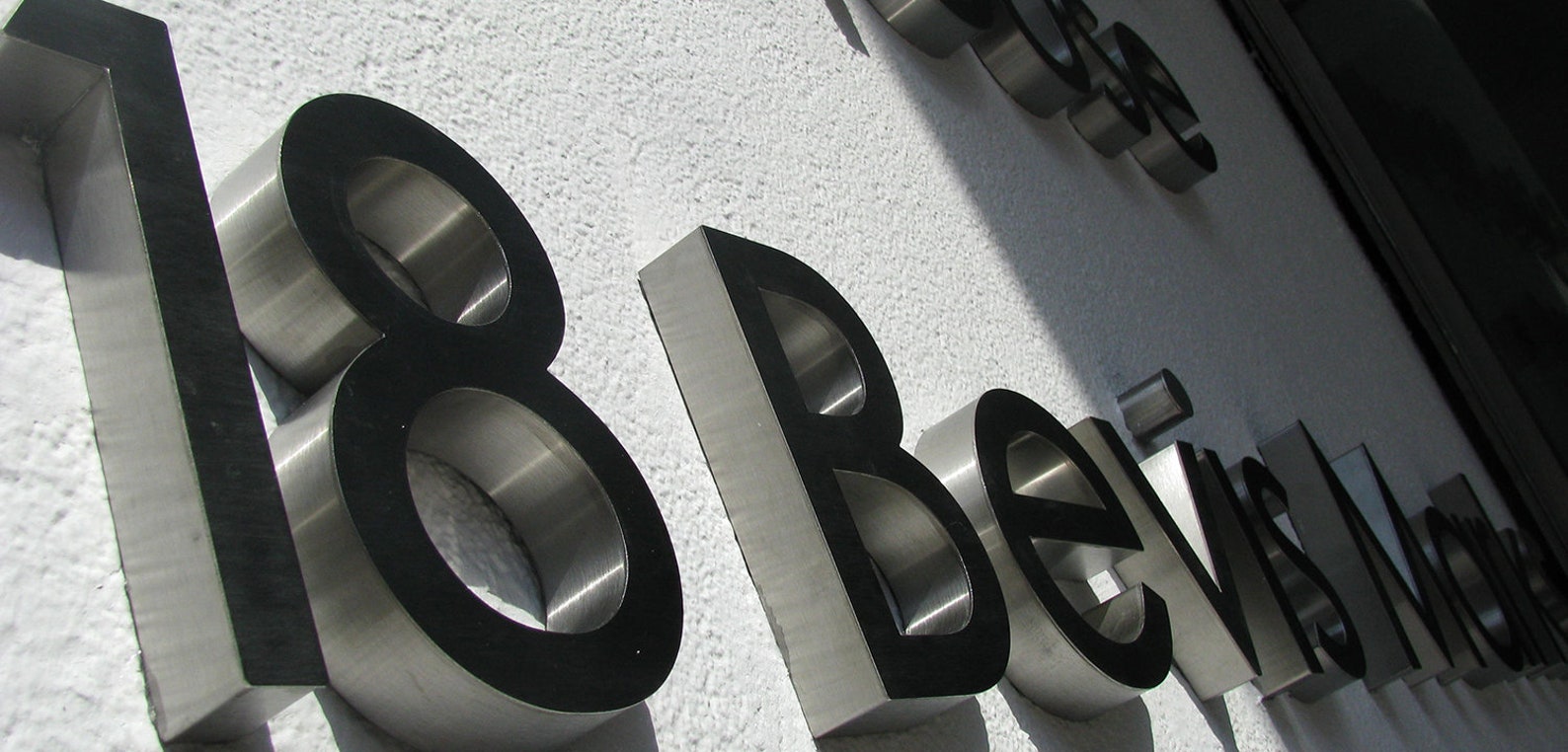 Metal Signage Custom Logo Stainless Steel Laser Cut Signboard Custom ...