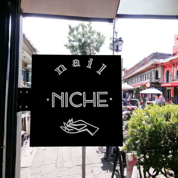 Square Wood Sign - Etsy