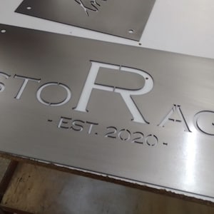 Corten Steel, Custom Made Laser Cut House Signs, Custom Laser Cut ...