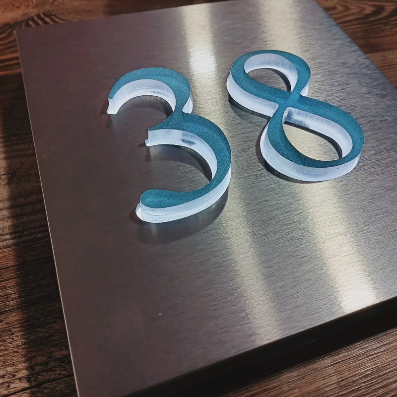 Lighted House Number - Etsy