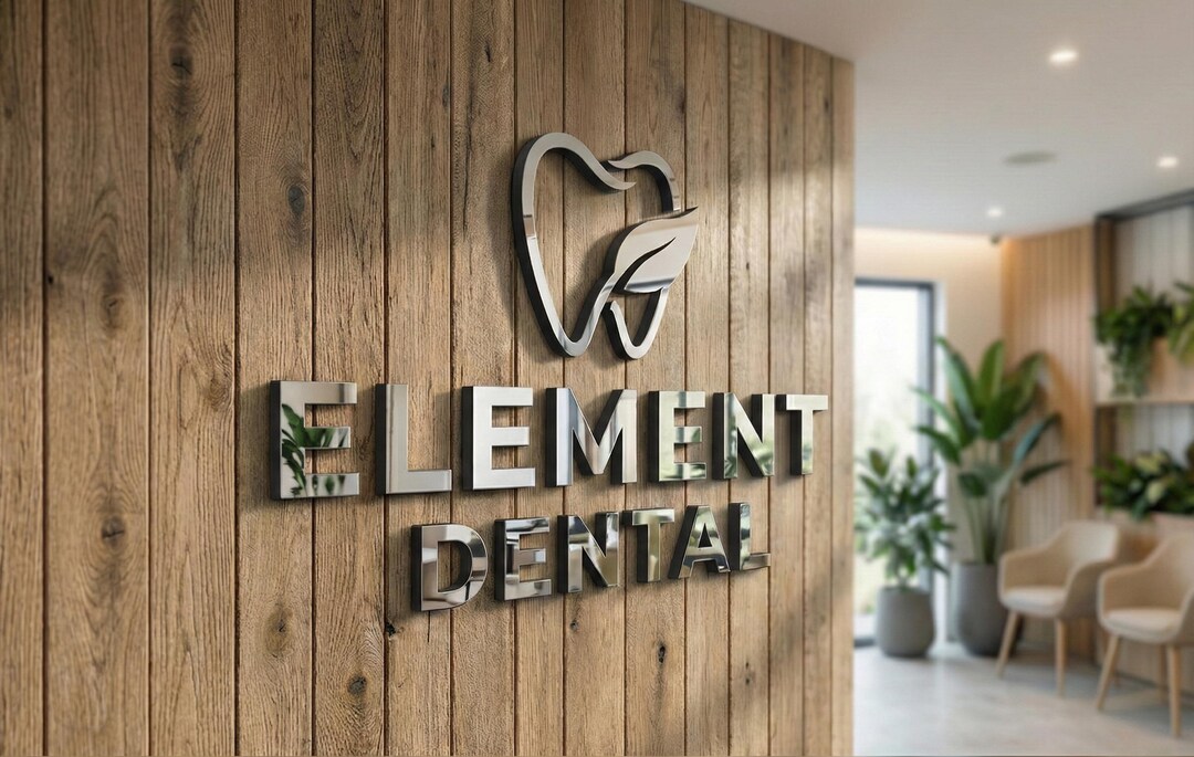 Logo Color Signs, Custom Laser Cut, Logo Sign With Raised 3D Design ...