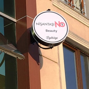 360 Rotating Sign, Outdoor Sign, Light Box, Business Sign, Personalized ...