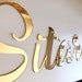 Custom Sign, Personalized Sign, Gold Sign, Boutique Sign, Business Sign ...