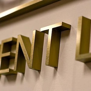 Metal Signage Custom Logo Stainless Steel Laser Cut Signboard Custom ...