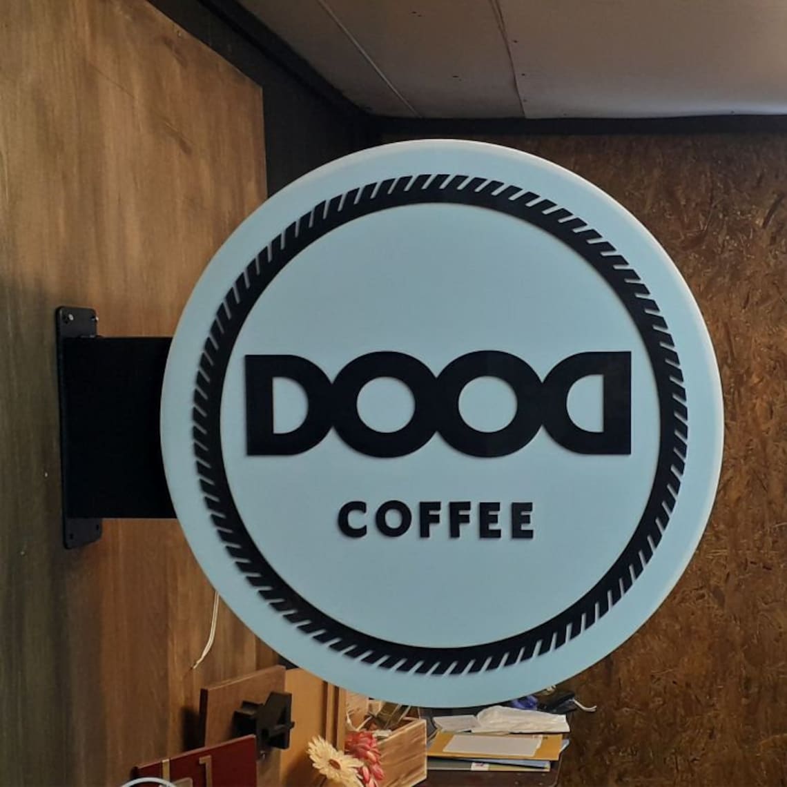 LED Blank Double Sided Outdoor Projection Light Box Round - Etsy